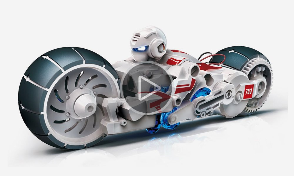 CIC 21-753 Salt Water Fuel Cell Motorcycle Video Review - ToolBoom