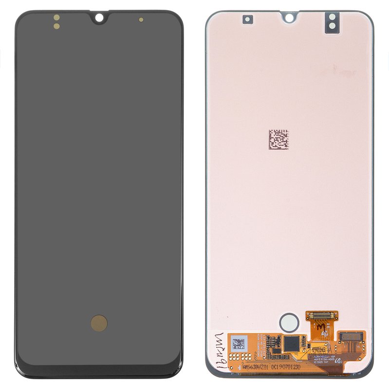 LCD compatible with Samsung A505 Galaxy A50, A507 Galaxy A50s, (black ...